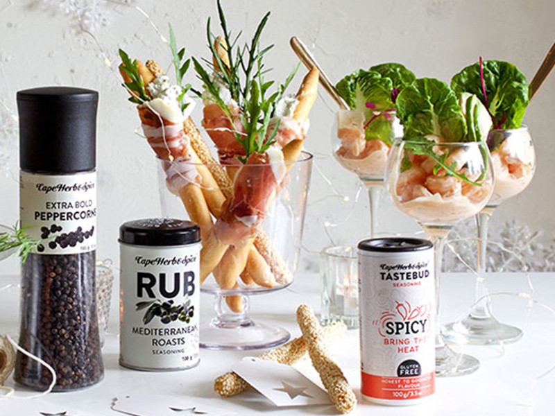 Cape Herb :: Prawn and Avo Ritz with Spicy Marie Rose sauce